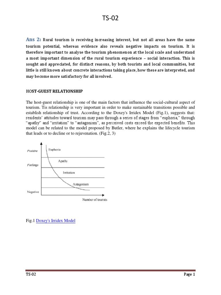 Doxey's Irridex Model | PDF | Religion And Belief