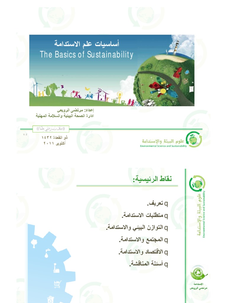 Basics of Sustainability | PDF