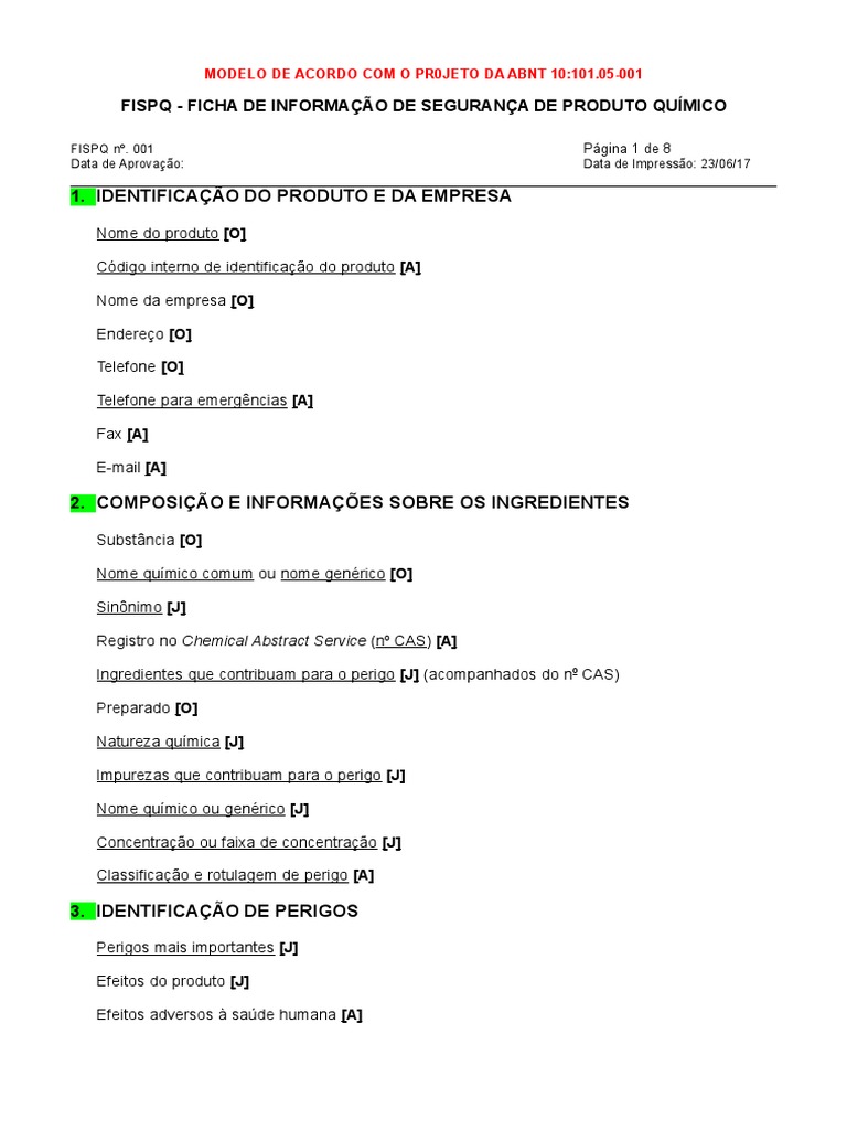 Fispq Modelo | PDF | Vapor | Química