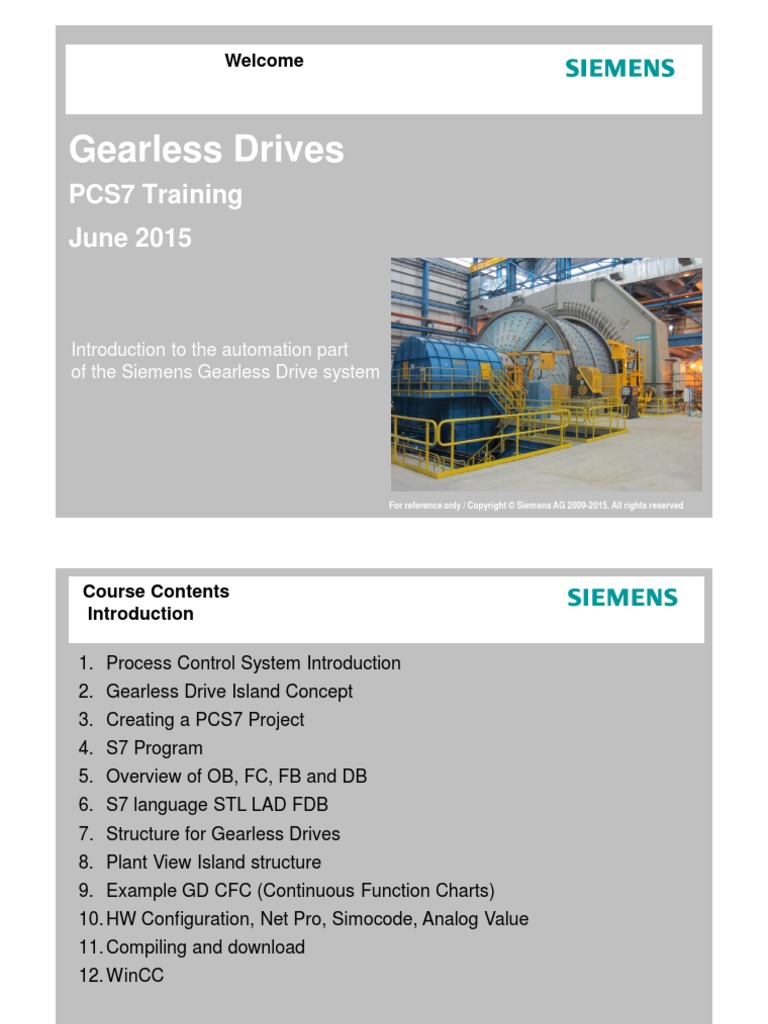 Customer Training - PCS7 150618 | PDF | All Rights Reserved | Hvac