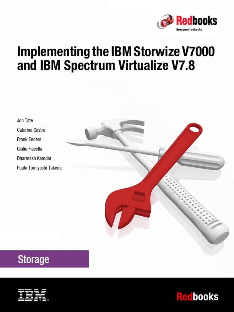 Implementing The IBM Storwize V7000 and IBM Spectrum Virtualize V7.8 ...