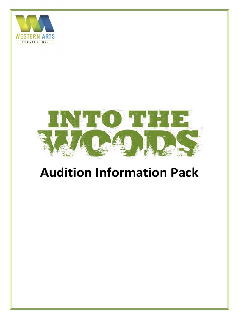 Into the Woods Audition Guide | PDF | Audition | Performing Arts