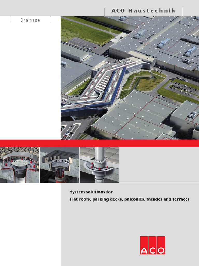 Flat Roof Drainage Solutions Guide | PDF | Drainage | Roof
