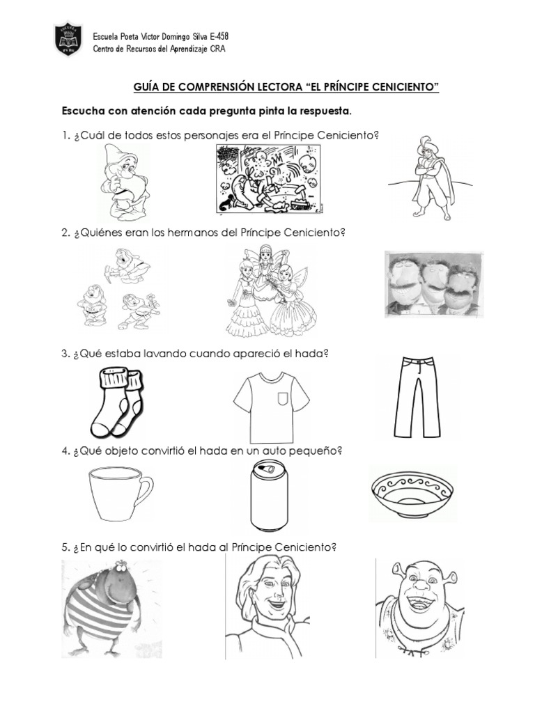 Guía El Príncipe Ceniciento | PDF