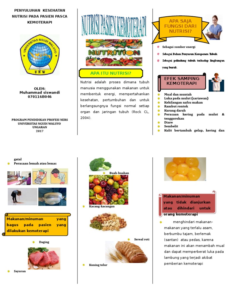 Leaflet Kemoterapi | PDF