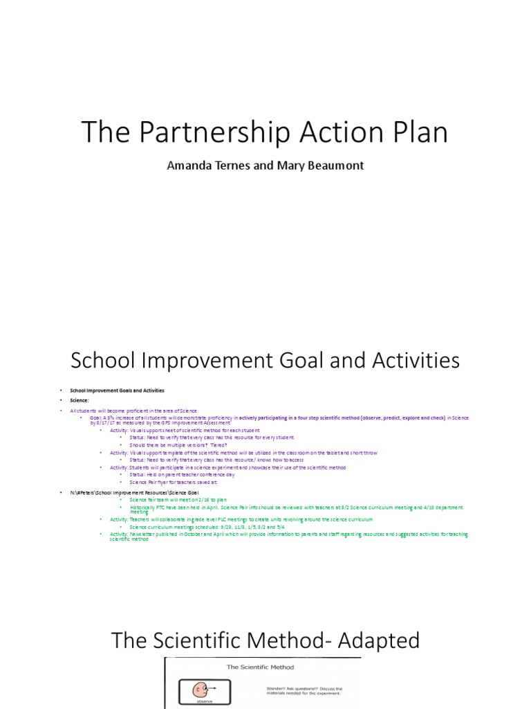 The Partnership Action Plan | PDF | Chemical Polarity | Oil