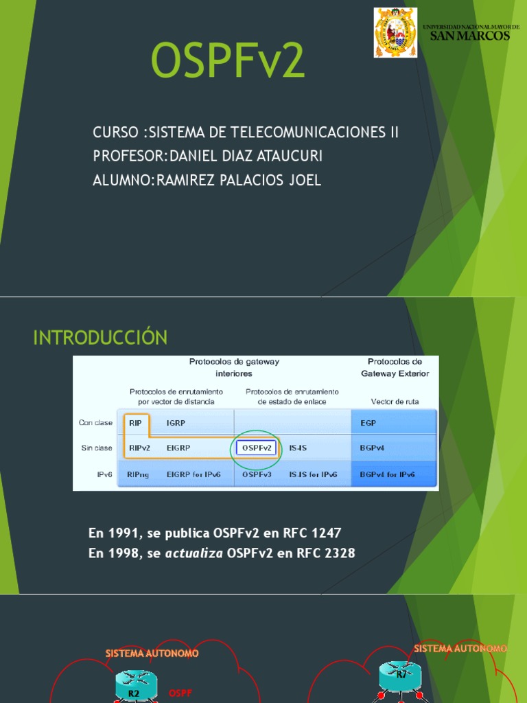 OSPFV2 | PDF | Protocolos de internet | Estándares de internet