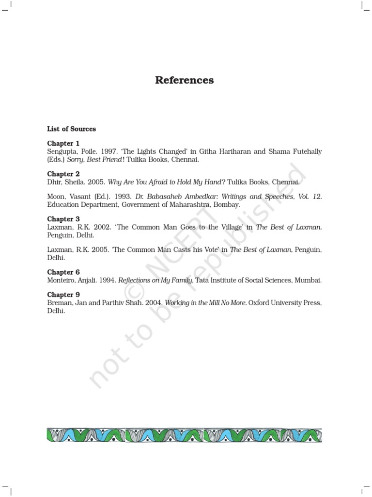 Comprehensive Source List for Literature | PDF