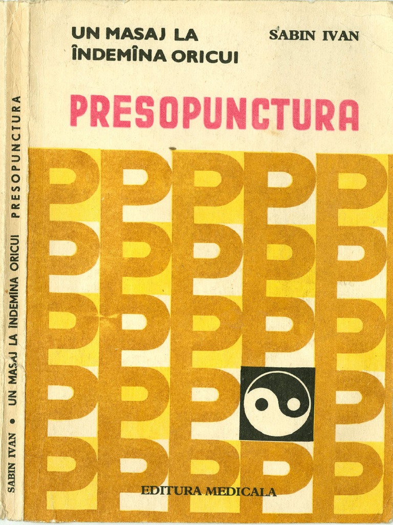 Sabin Ivan - Presopunctura - Medicala - 1983 | PDF