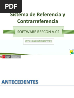 Diapositiva Referencia y Contrareferencia | PDF | Cuidado de la salud | Institución
