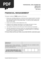 CIMA Management Case Study Analysis 2019 | PDF | Business