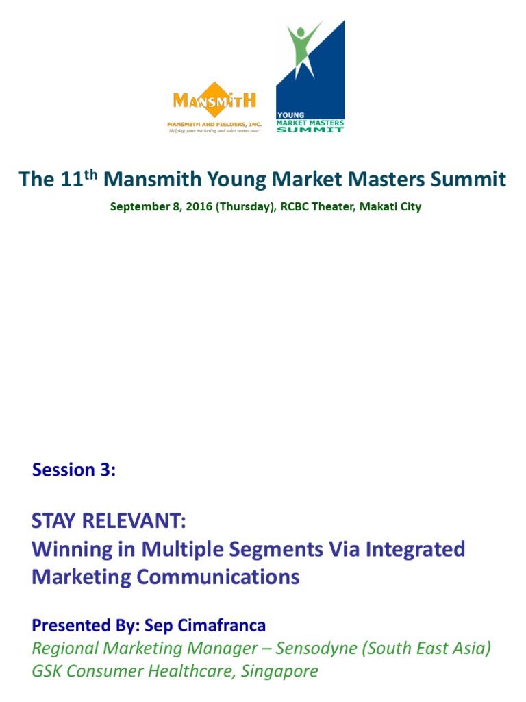 11th YMMS | PDF | Target Audience | Brand