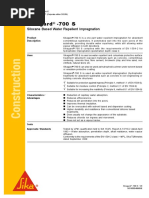 Sikagard®-703 W: Product Data Sheet | PDF | Paint | Water