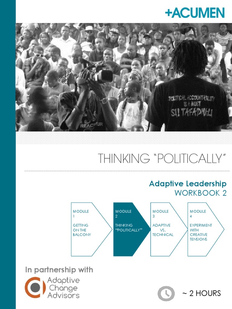 Adaptive Leadership - Workbook 2 | PDF | Stakeholder (Corporate ...