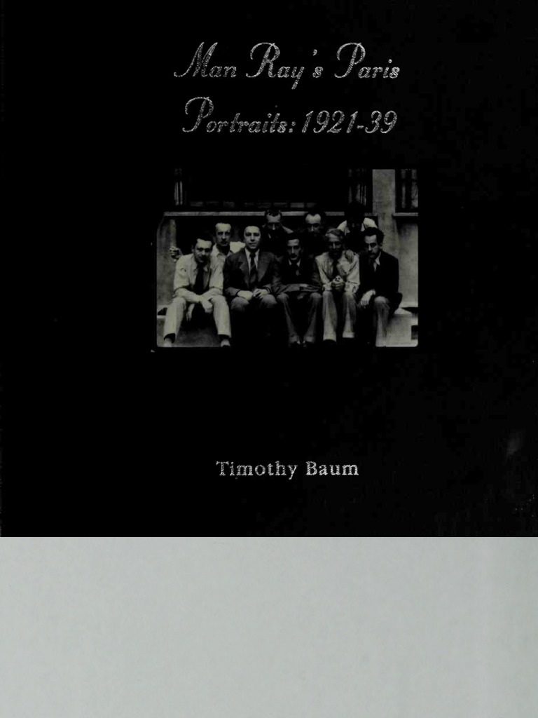Man Ray's Paris Portraits 1921-39 (Art Photography) | PDF | Surrealism ...