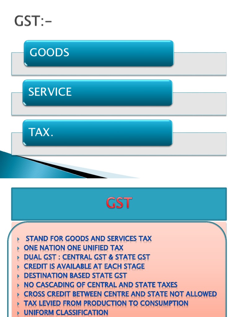 GST PPt | Value Added Tax | Taxes