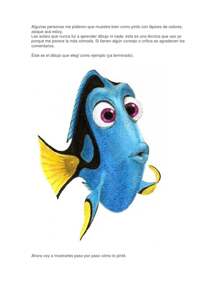 Algunas Personas Me Pidieron Que Muestre Bien Como Pinto Con Lápices De