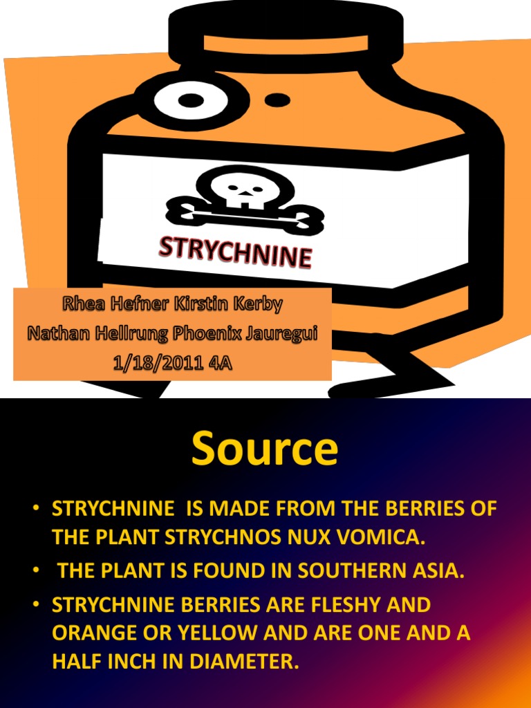 Strychnine | PDF | Medical Specialties | Clinical Medicine