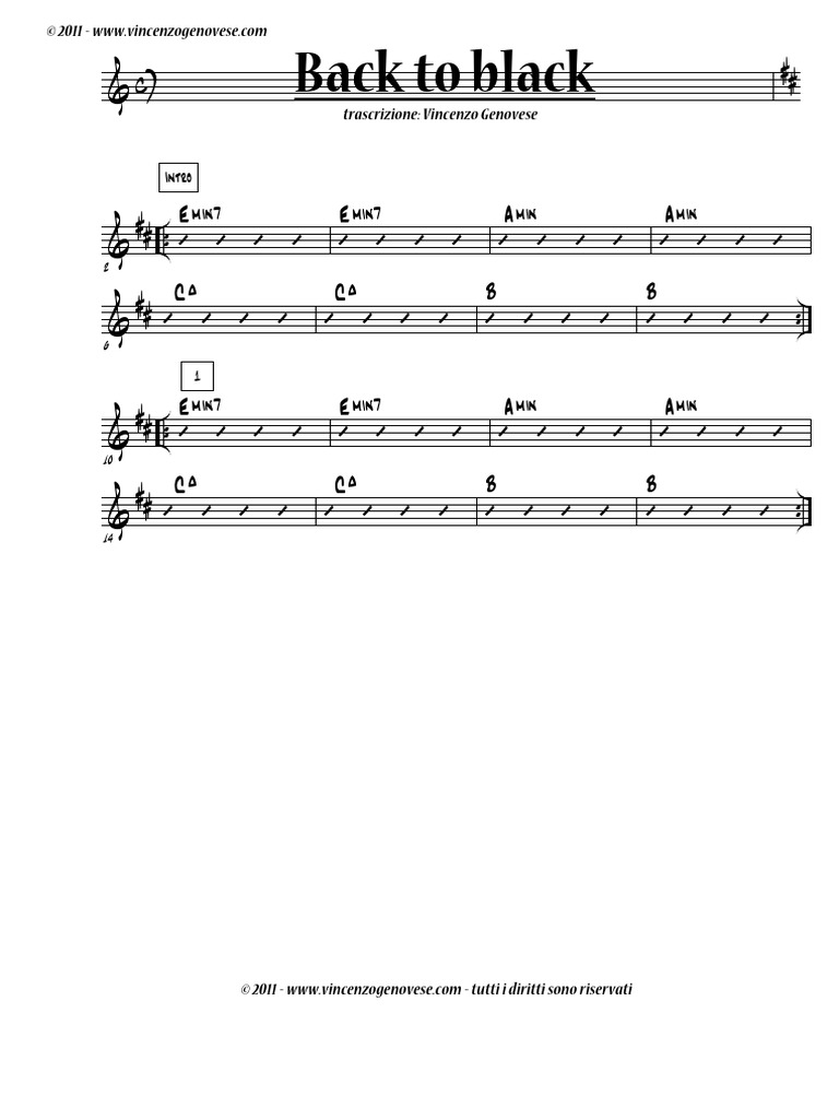 Back To Black PDF | PDF