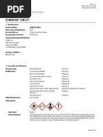 MSDS - Taseto Color Check FP-S (Penetrant) | PDF | Toxicity | Magnesium