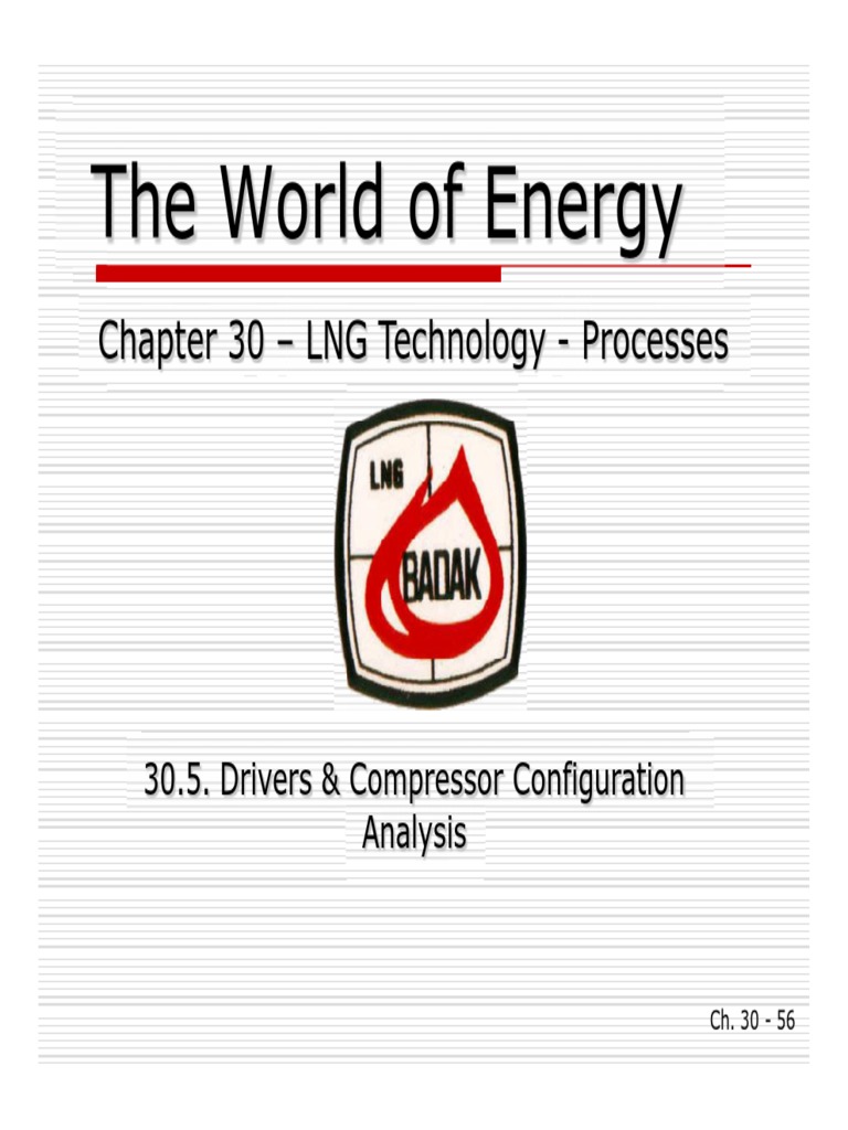 30E - Drivers & Compressor Configuration Analysis | PDF | Gas Turbine ...