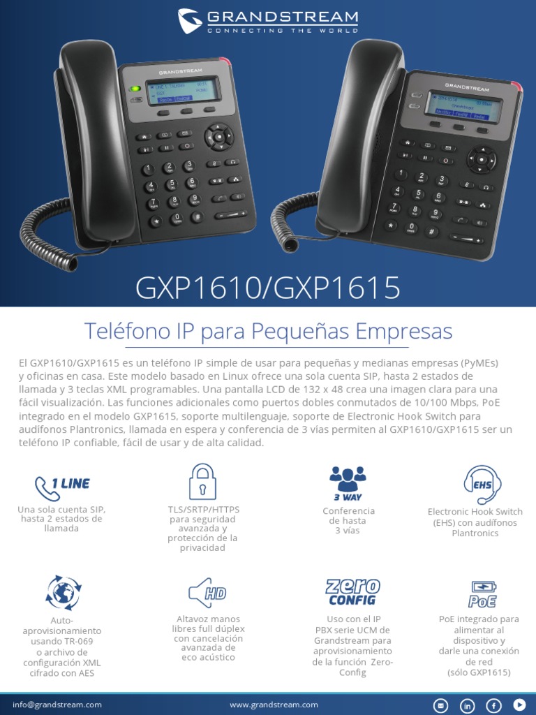 Grandstream GXP1615 ES
