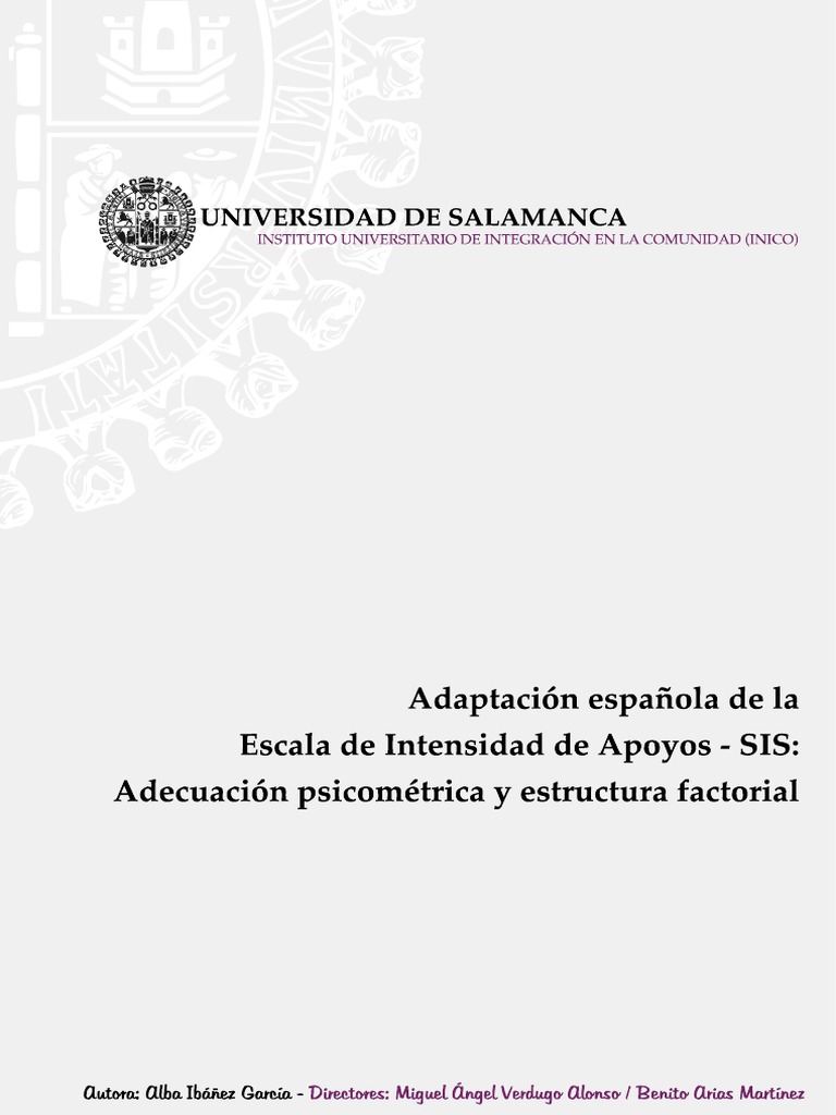 Tesis Apoyos Sis2009 | PDF | Invalidez | Teoría