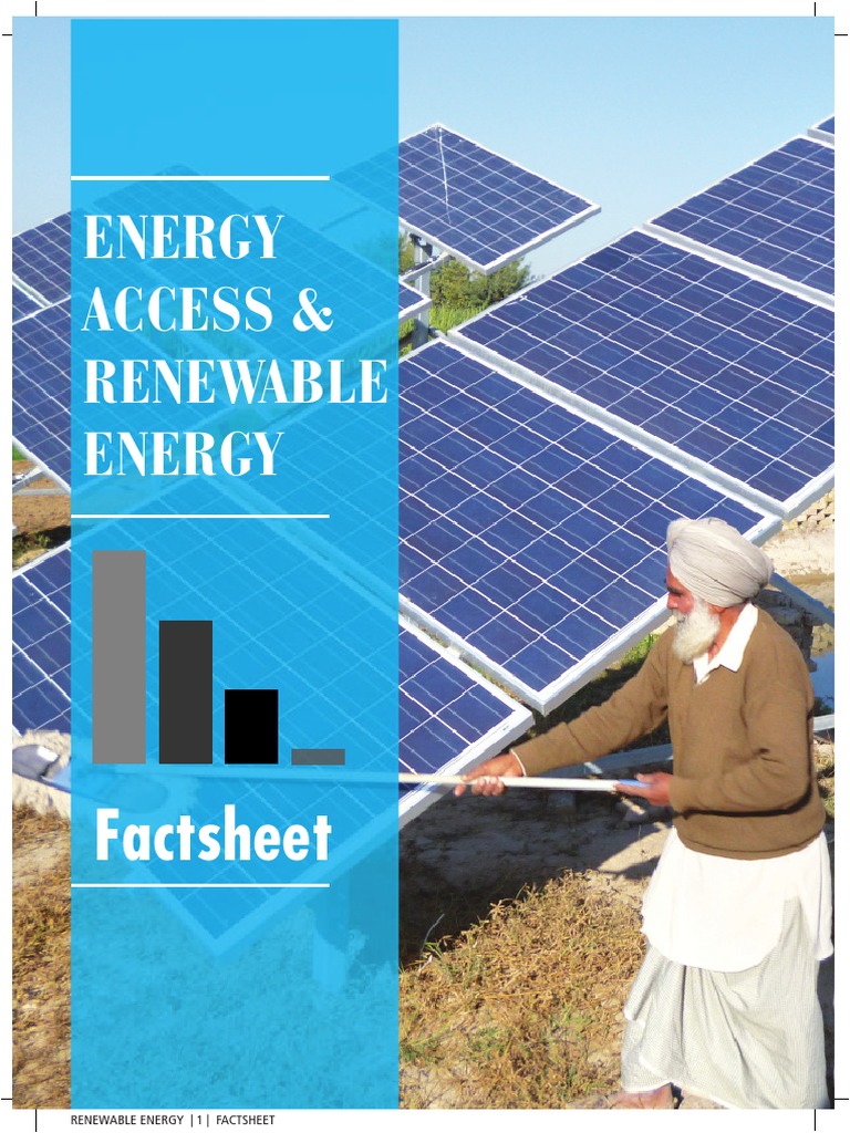 1energy Factsheet PDF | PDF | Renewable Energy | Energy And The Environment
