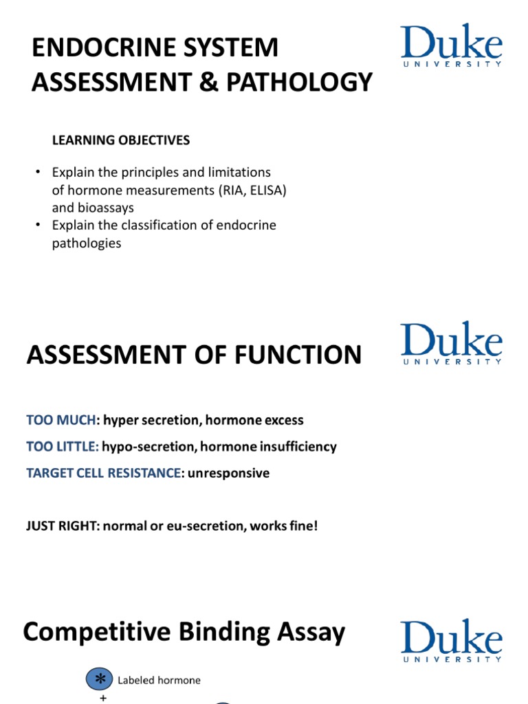 1.6 Endocrine Assessment & Pathology Revised v2 | PDF