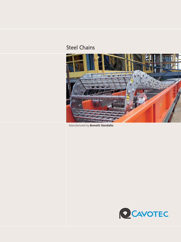 Cavotec Fladung Steel Chains Overview | PDF | Industries