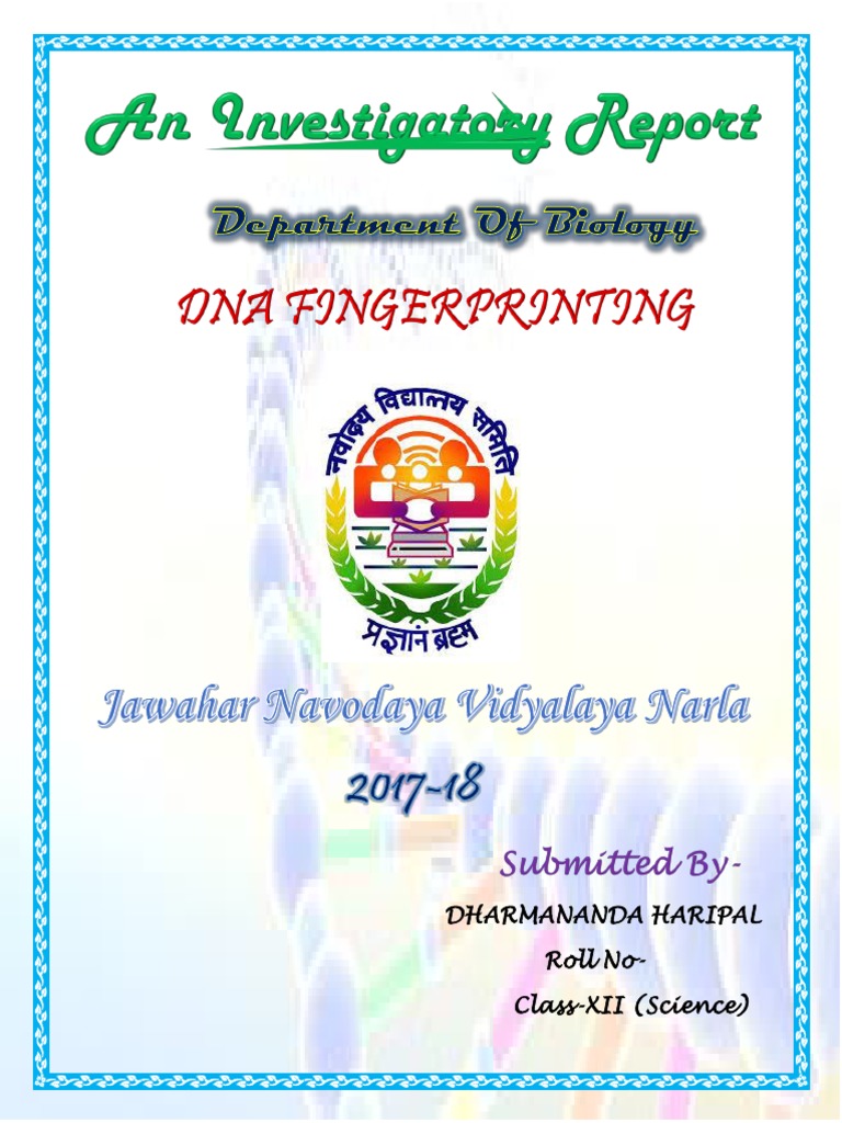 Dna Fingerprint Investigatory Project Class 12 | PDF | Dna Profiling | Dna