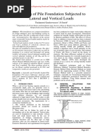 Bowles - Soil Spring Constant For Pile (Chapter 16) | PDF