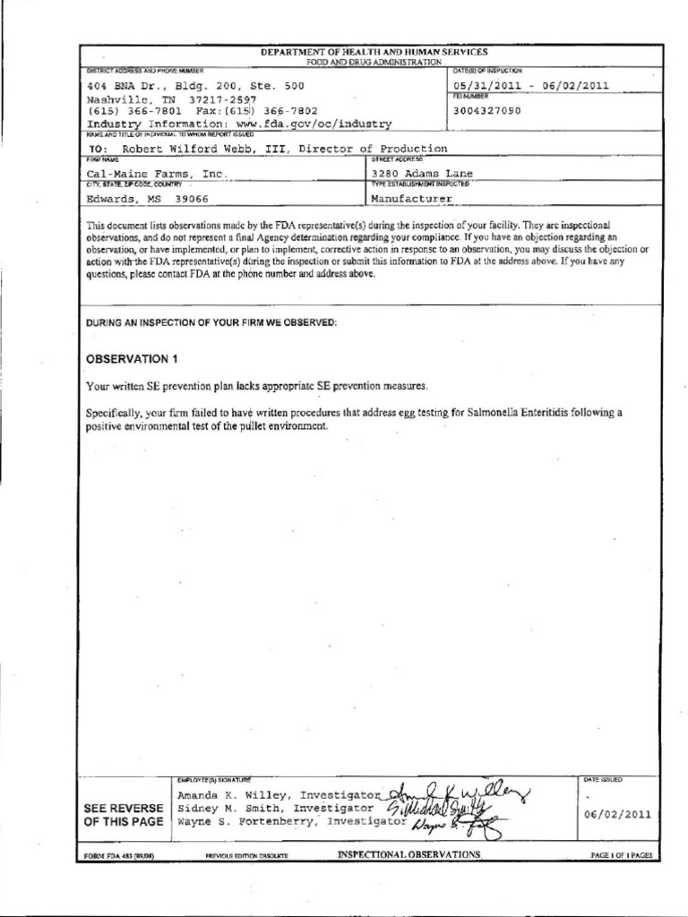 WJW - FD .Gov/Oc/Industry: Inv Stigato | PDF | Government | Wellness