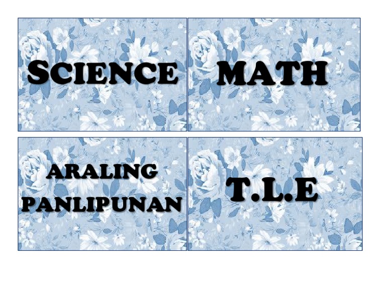 Notebook Names | PDF