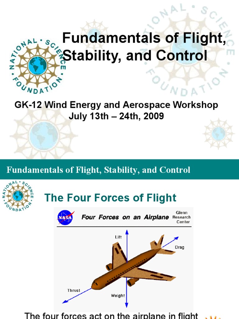 Fundamental of Flight, Stability, and Control | PDF | Flight Control ...