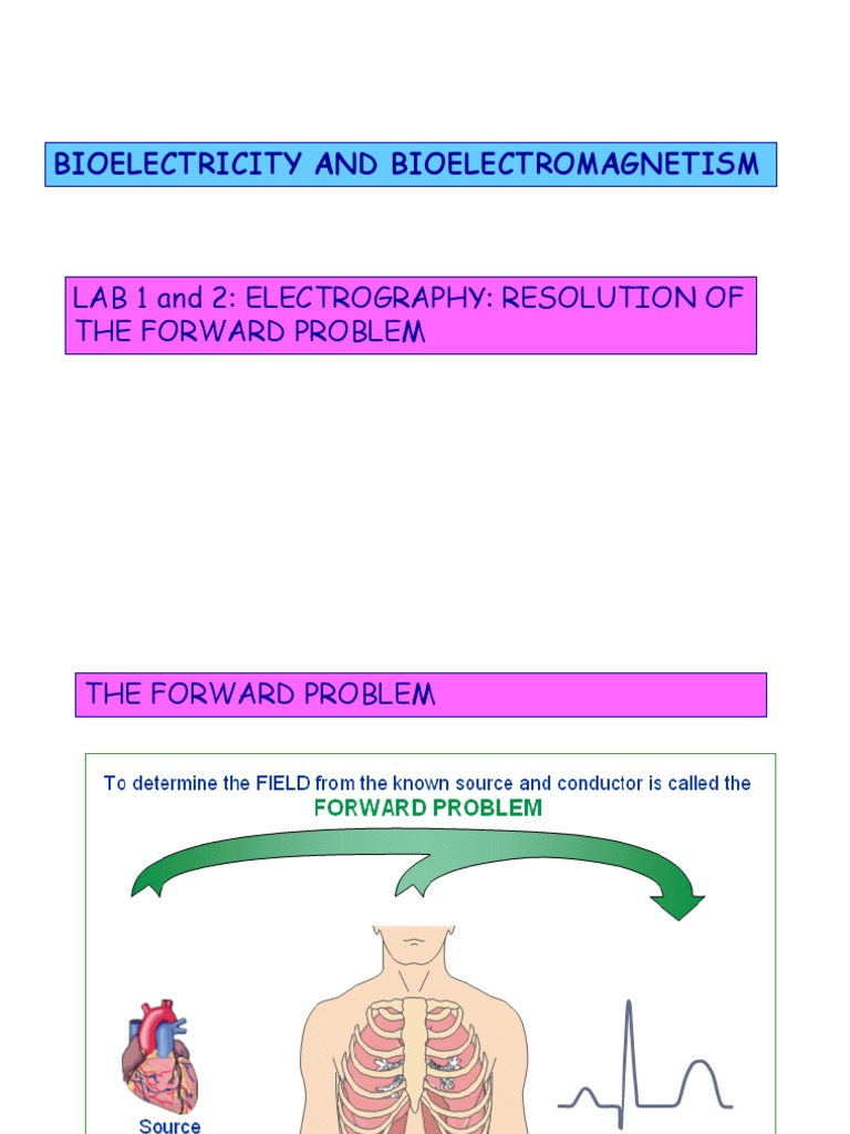 Bioelectricity and Bioelectromagnetism: Lab 1 and 2: Electrography ...