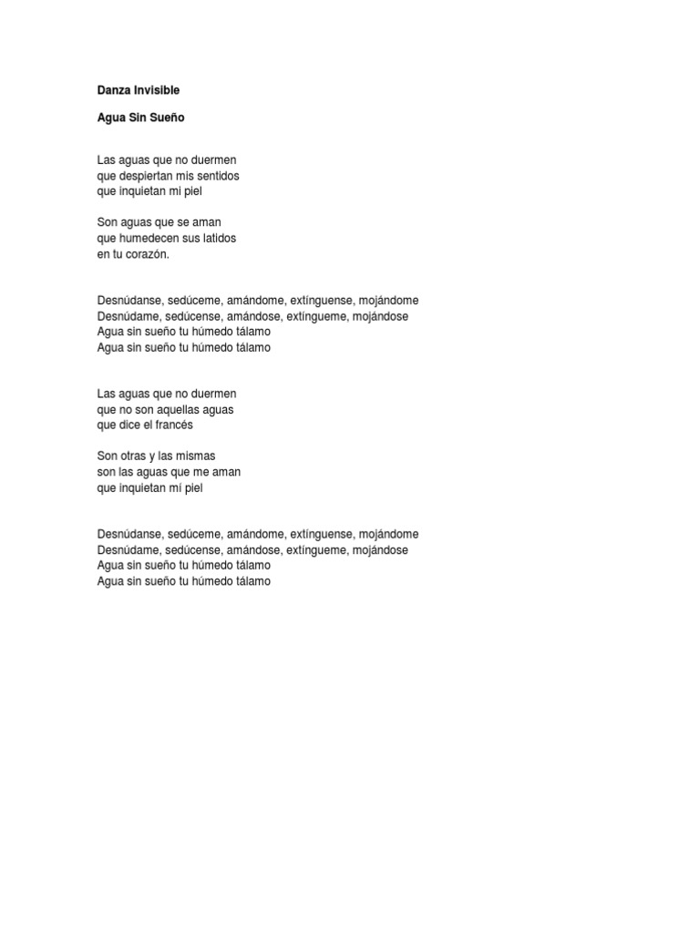 Danza Invisible | PDF