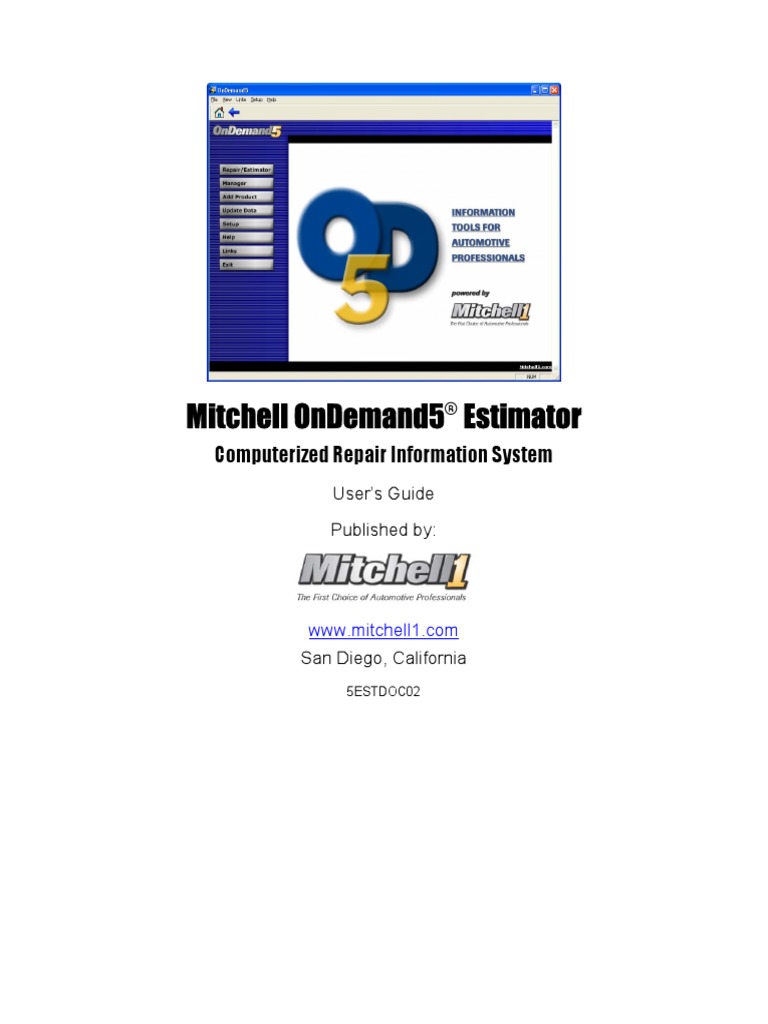 OnDemand5 Estimator | Download Free PDF | Installation (Computer ...