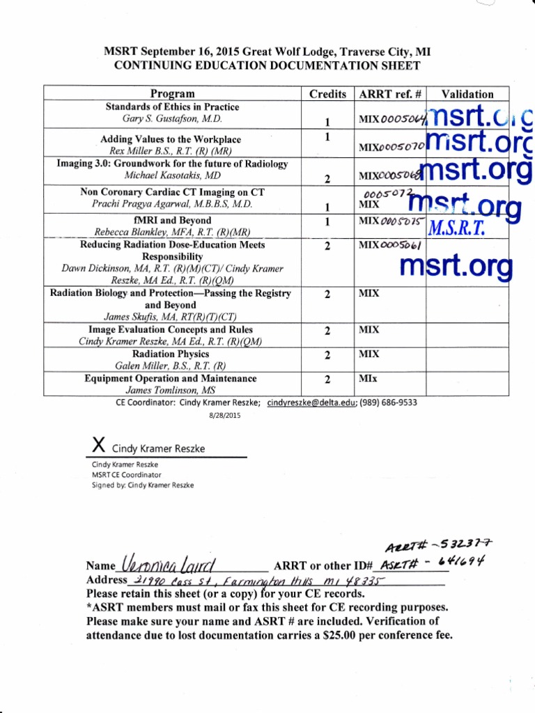 MSRT 0003 | PDF | Imaging | Medicine