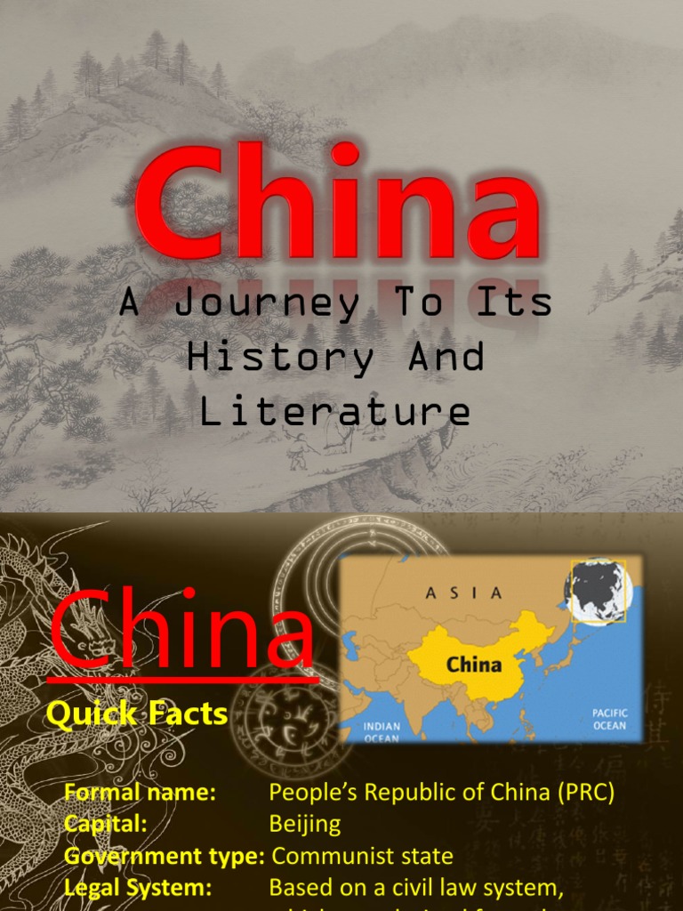 A Journey To Its History and Literature | PDF | Confucius | Confucianism