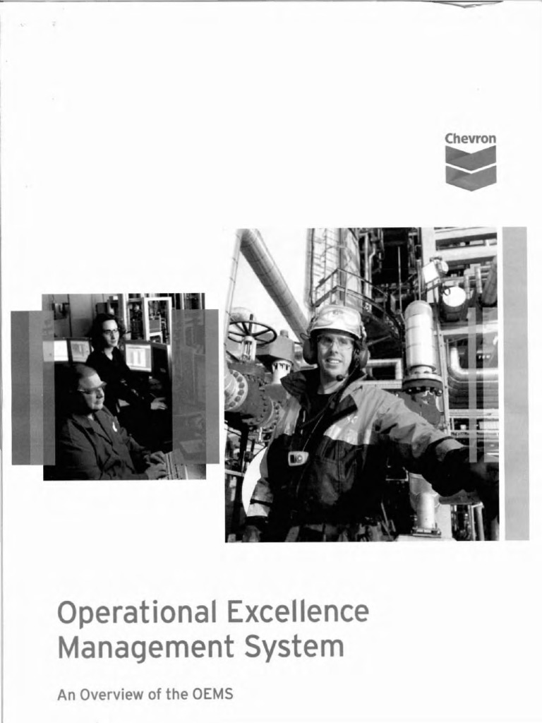 Chevron Operation Excellence | PDF | Reliability Engineering | Risk ...