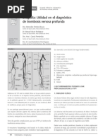 Signo de Homans y Edema Venoso | PDF | Angiología | Rtt