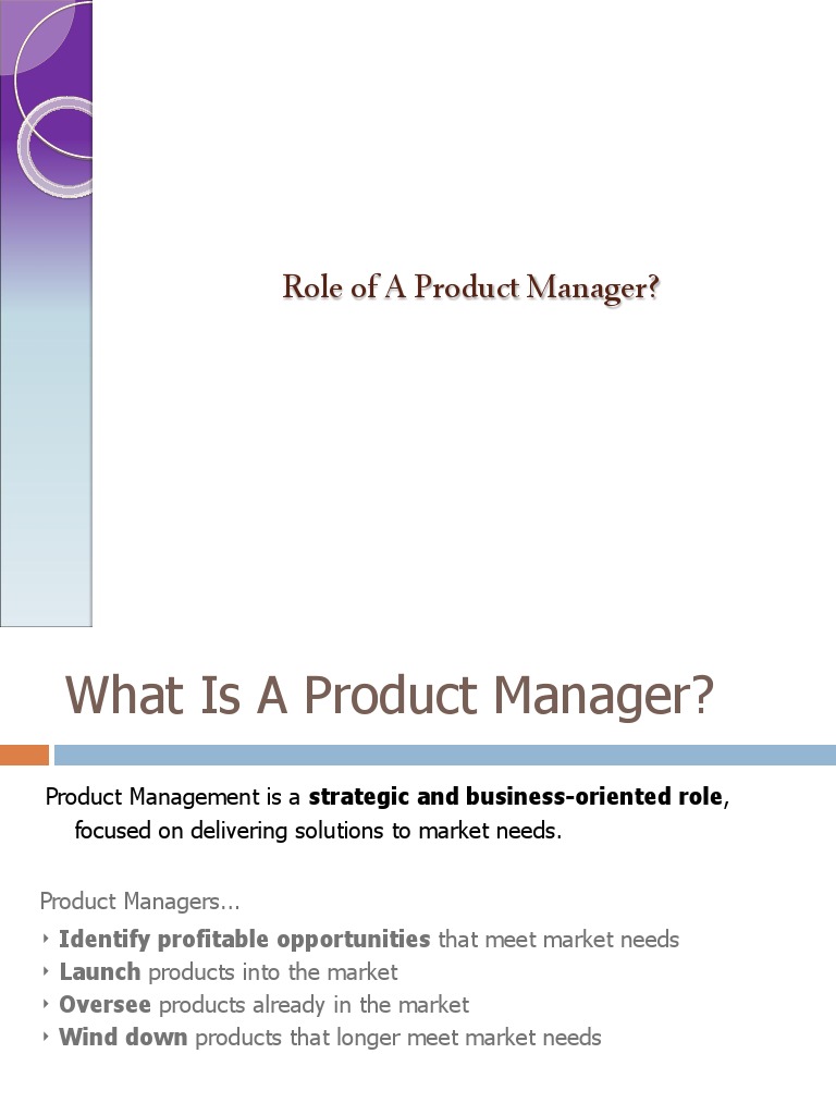 Role of PDCT Mnagr | PDF