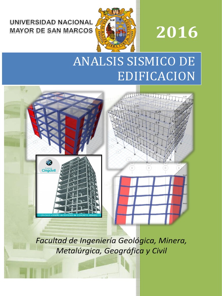 Analisis Estatico de Edificacion PDF | PDF | Concreto reforzado | edificio