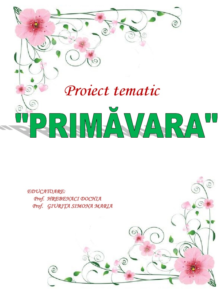 proiect tematic -primavara.docx