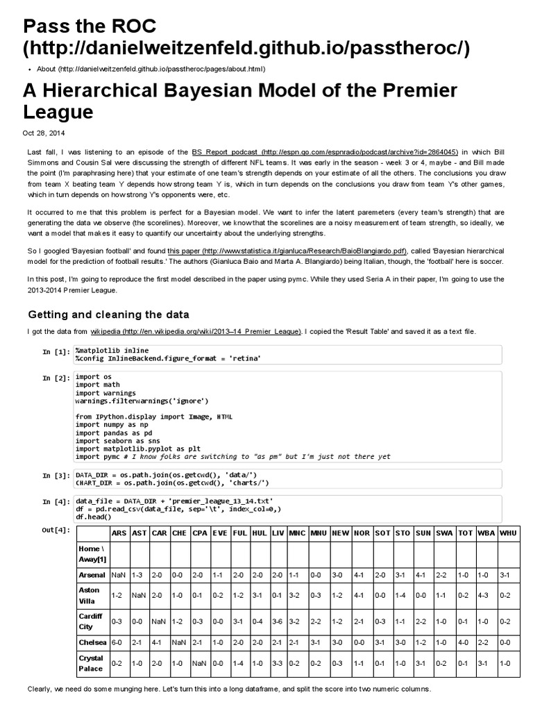 A Hierarchical Bayesian Model | PDF | Hierarchy | Bayesian Network