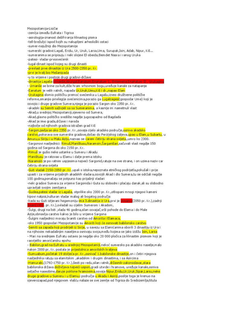 Stari Istok Lisicar | PDF