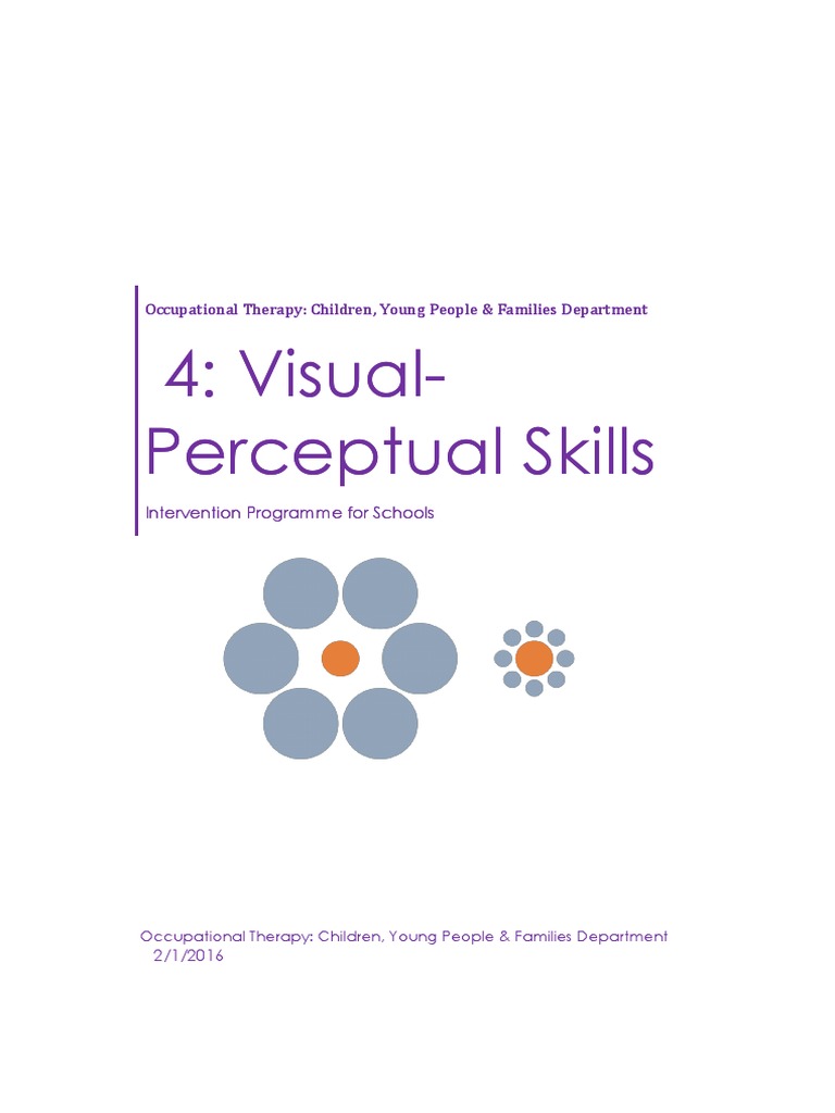 4 Visual Perception And Memory Pdf Shape Perception