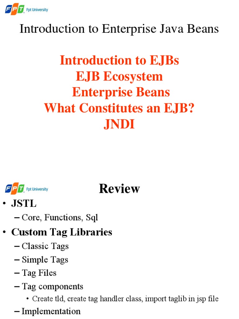 Introduction To EJB | PDF | Enterprise Java Beans | Java Platform