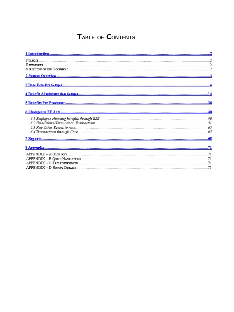 PeopleSoft Benefits Administration Guide | PDF | Employee Benefits ...